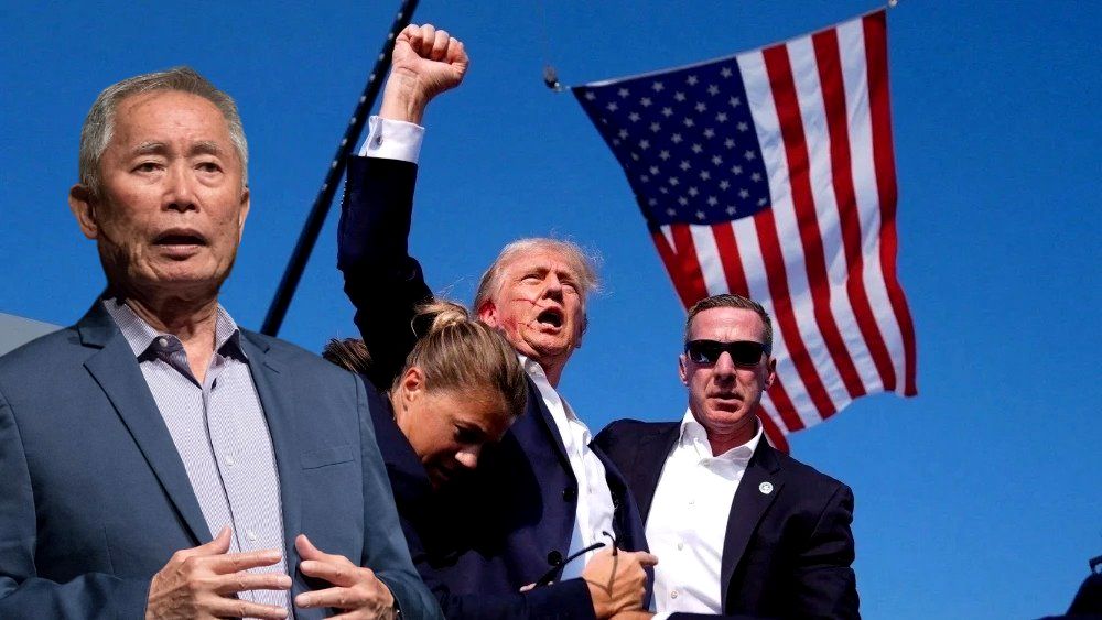 Hollywoodski glumac George Takei tvrdi da je atentat na Trumpa u ...